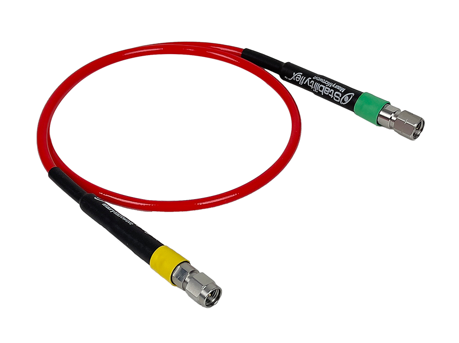 2.4mm Male to 2.92mm Male StabilityFlex Low Profile Cable Assemblies ...