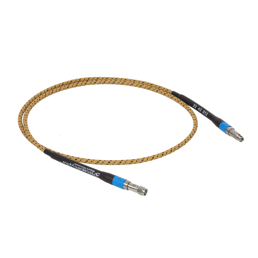 1.85mm Male to 1.85mm Female StabilityPlus Microwave Cable Assemblies ...